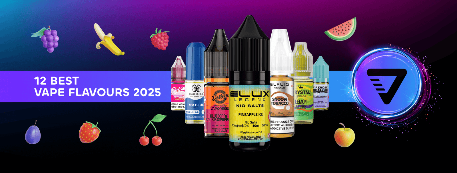 12 Best Vape Flavours 2025 - VapeLiquids.co.uk